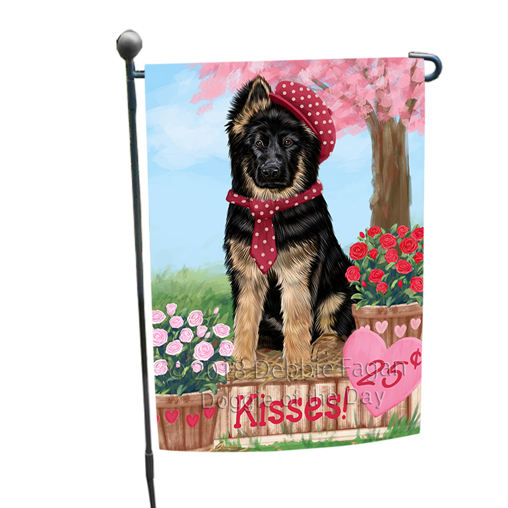 German Shepherd Dog Garden Flag Personalized Double Sided Many Designs ...