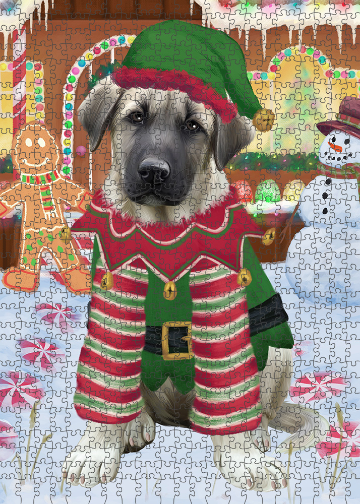 Anatolian Shepherd Jigsaw Puzzle for Adults Interlocking Christmas Dog ...