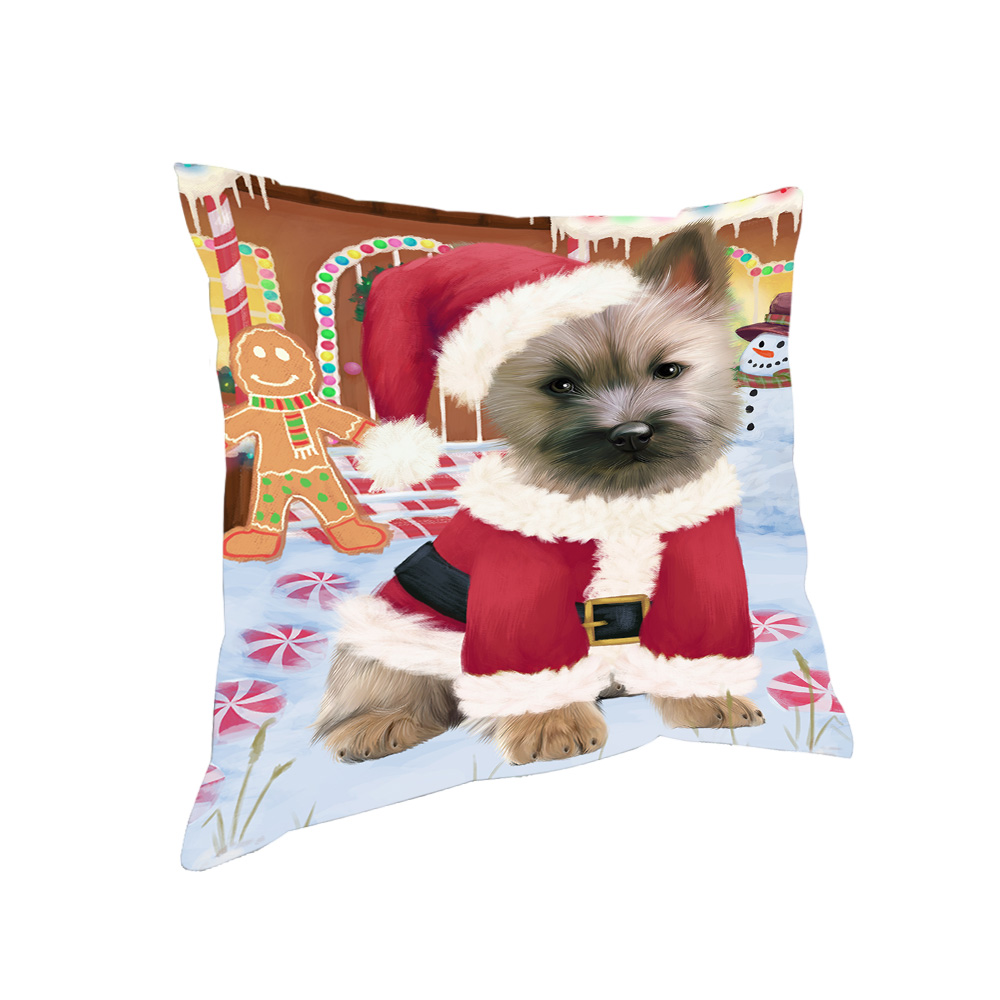 Christmas Gingerbread Candyfest Dog Cat Pet Photo Throw Decorative ...
