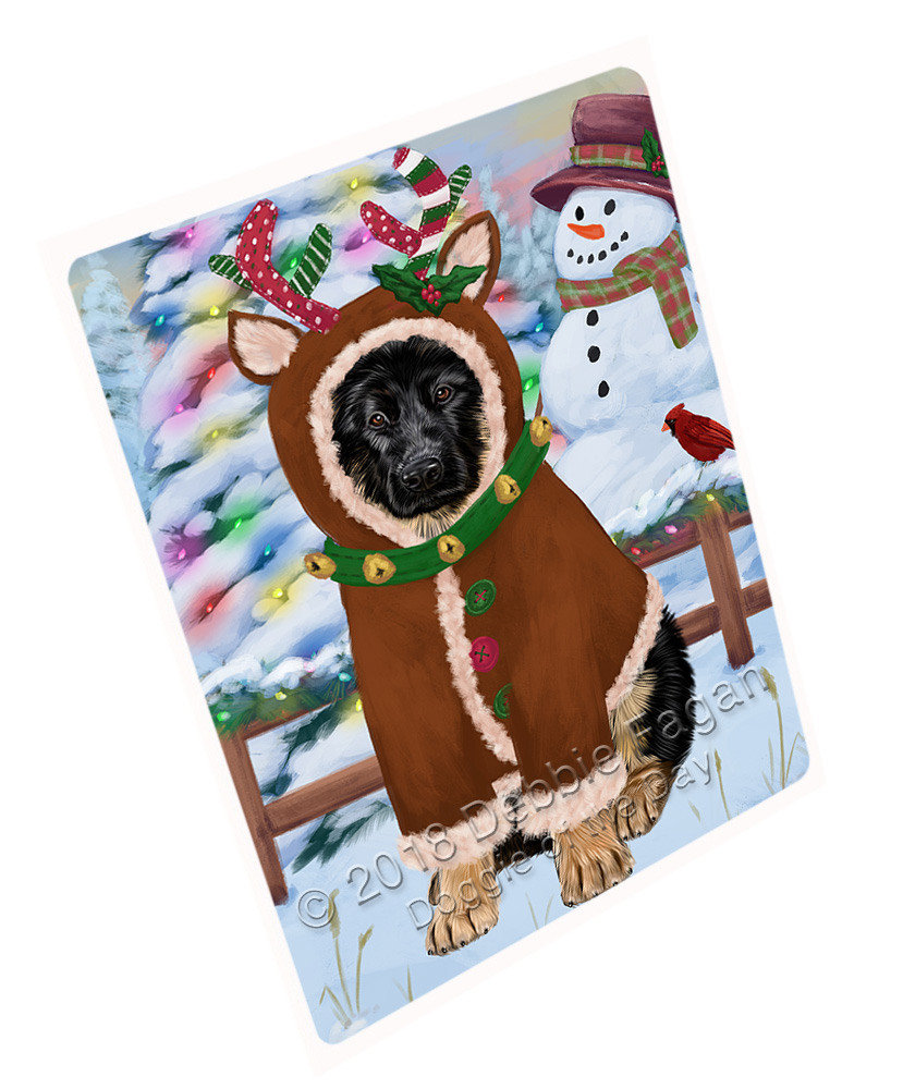 Christmas Gingerbread Reindeer Dog Cat Pet Photo Lovers Refrigerator ...