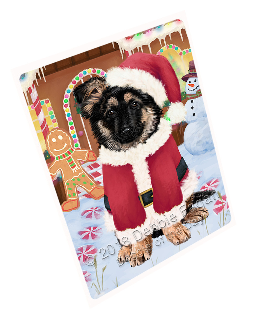 Christmas Gingerbread Candyfest Dog Cat Pet Photo Lovers Refrigerator ...