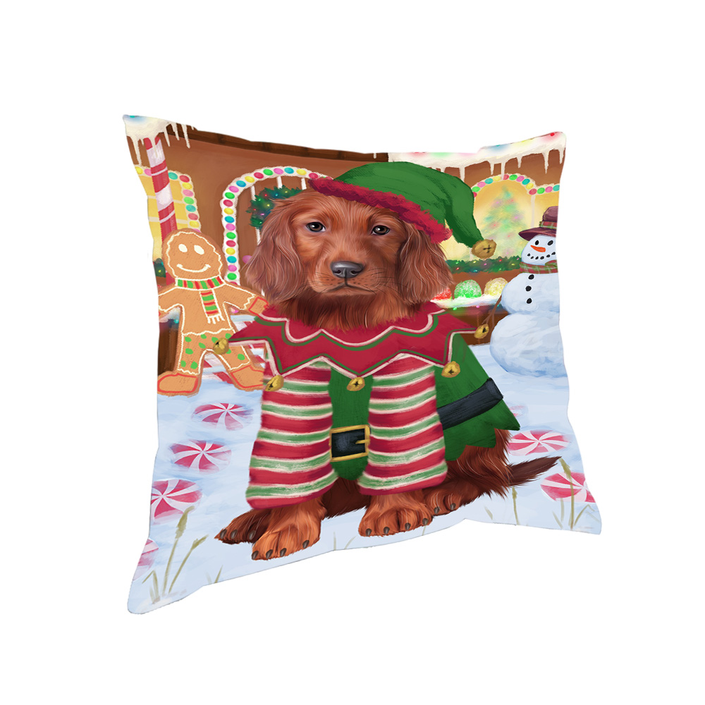 Christmas Gingerbread Elf Dog Cat Pet Photo Throw Decorative Travel ...