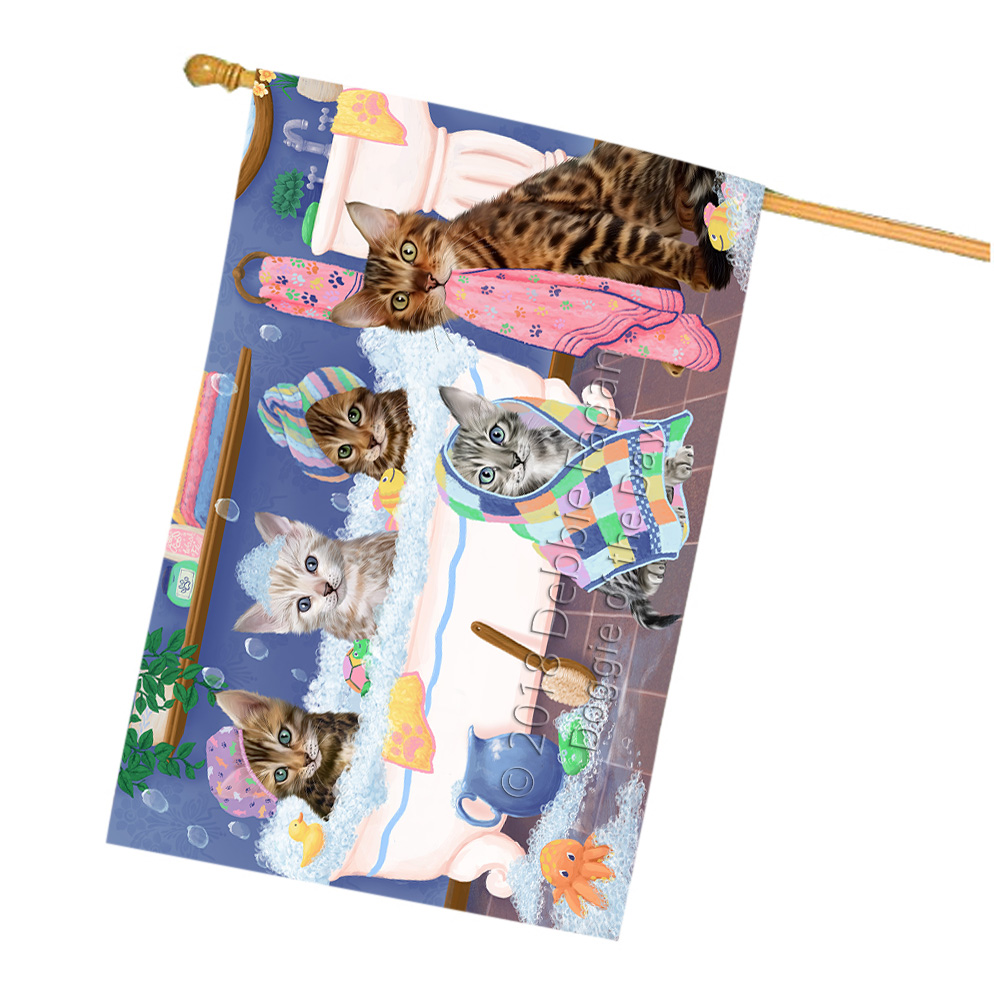 Bengal Cat House Flag Holiday Double Sided 28"x40" Many Designs NWT NEW ...