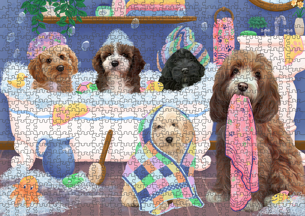 Rub a Dub Dogs Cats in a Tub Jigsaw Puzzle Games for Adul, Pet Photo ...