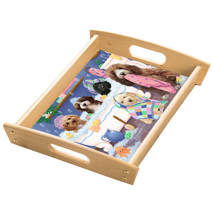 Rub a Dub Dogs Cats in a Tub Serving Tray, Pet Photo Lovers Kitchen ...