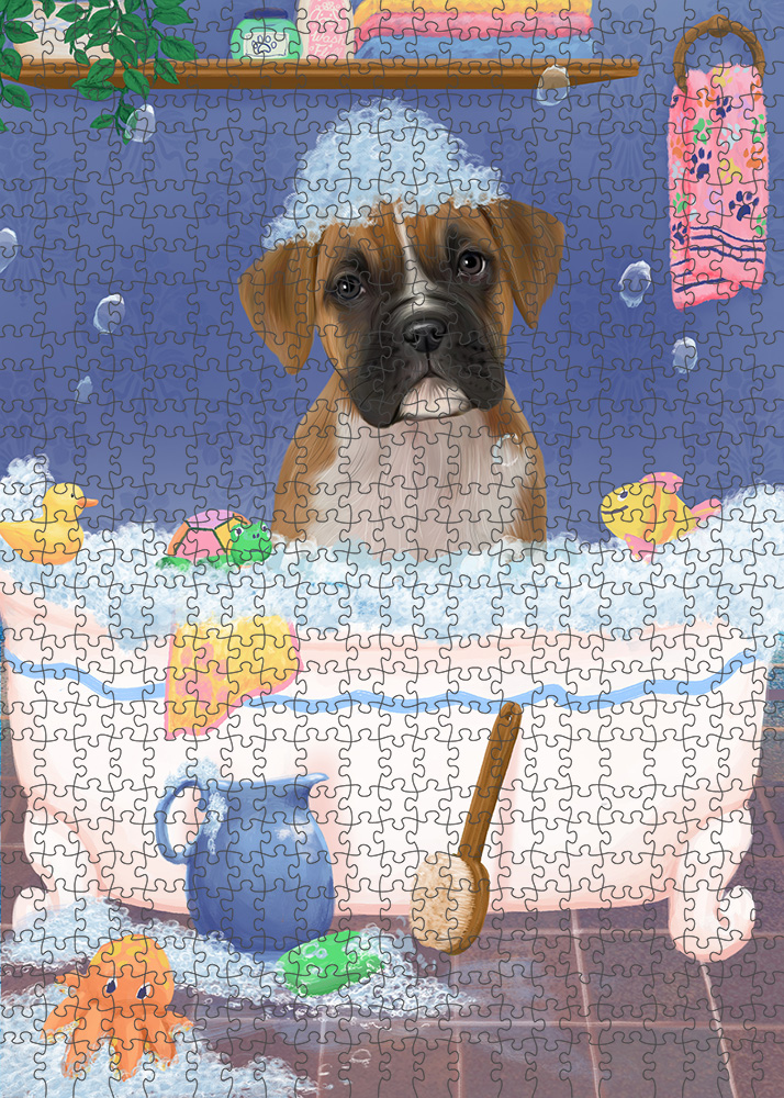 Rub a Dub Dogs Cats in a Tub Jigsaw Puzzle Games for Adults, 500 Pc. 14 ...