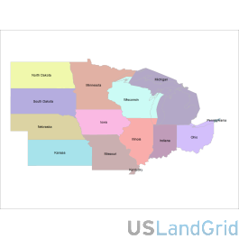 Unlimited Midwest Land Grid