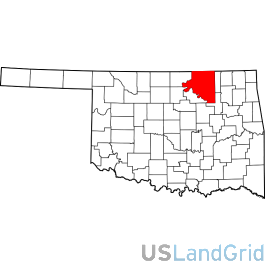 Osage County Land Grid - Townships / Sections / Lots / Tracts