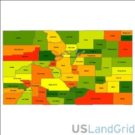 Colorado County Boundaries