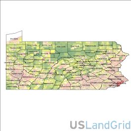 Pennsylvania Municipality Boundaries