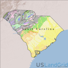 South Carolina Geology and Faults