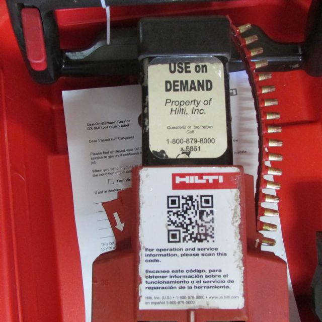 HILTI DX 860-ENP Stand-up Decking tool - Asheville, North Carolina