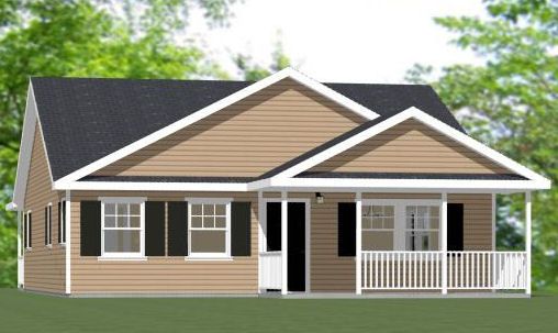 12x16 Tiny House -- PDF Floor Plan -- 364 sq ft SAVANNAH GEORGIA ...