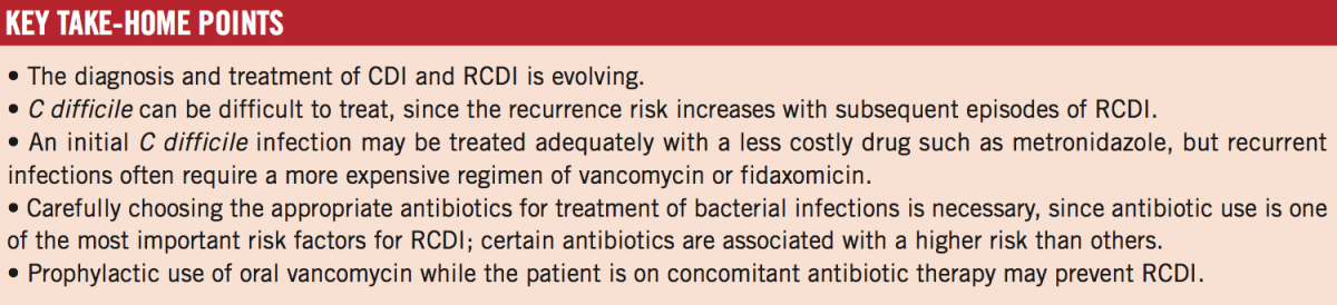 Management of Recurrent Clostridium difficile Infection: A Case-Based ...