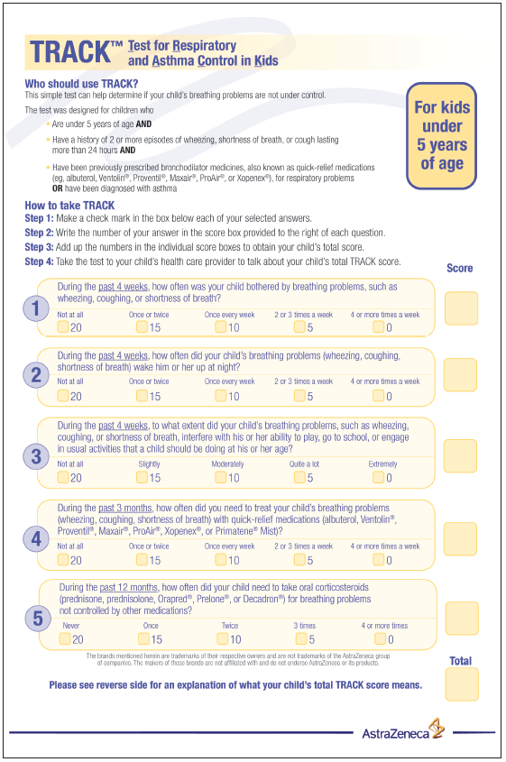 A Guide to Monitoring and Achieving Asthma Control in ChildrenYounger ...