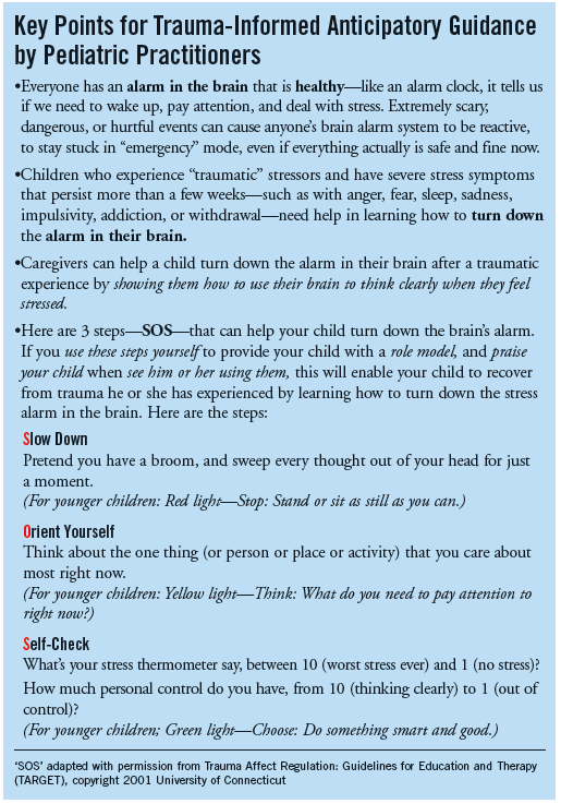 Acutely Traumatized Children: Identifying and Managing Posttraumatic ...