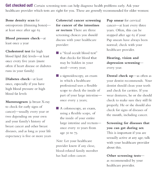 For Older Women: Tips for Good Health in Later Life | Consultant360