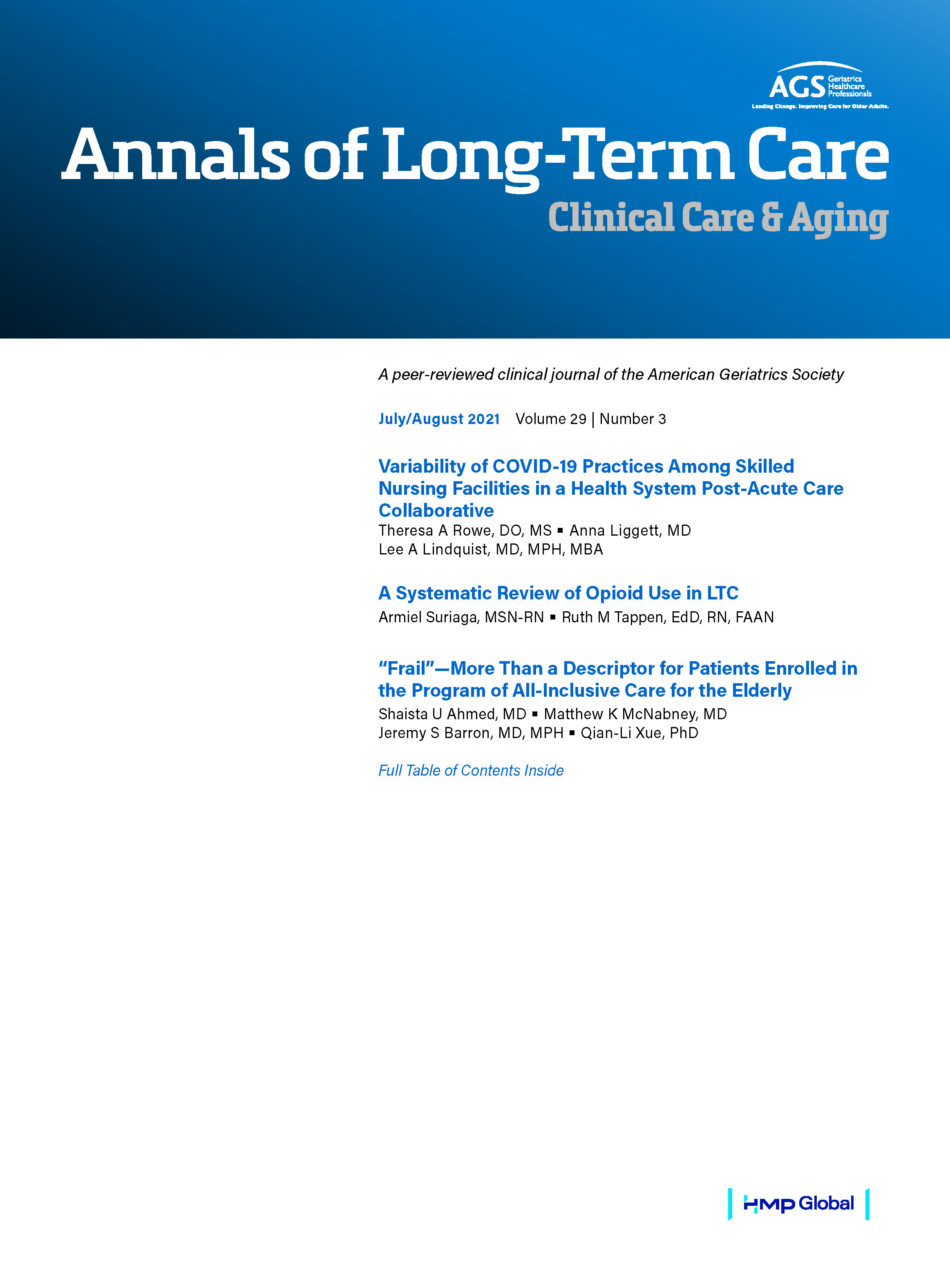 Implementing Long-Term Care Infection Control Guidelines Into Practice ...