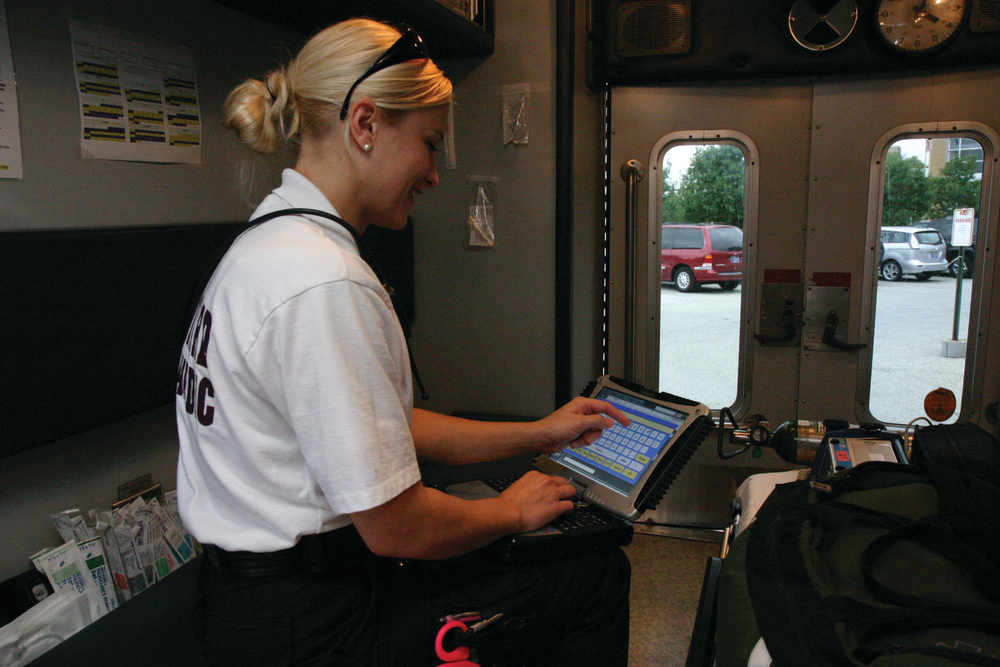 Indianapolis EMS Pioneers Accessing Patient EKG Records in Ambulances