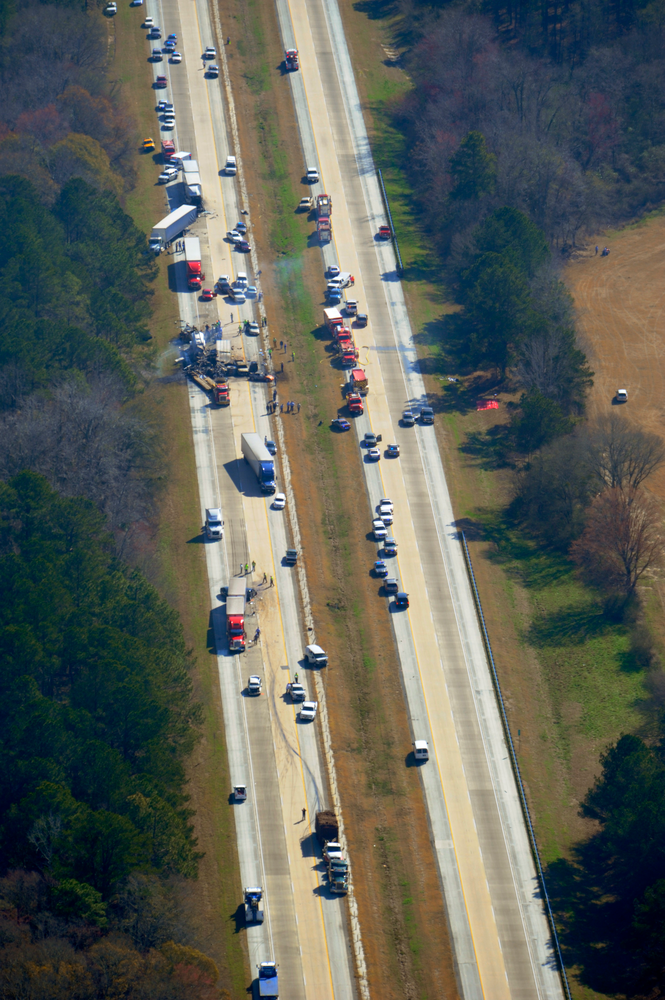 Four Killed in Fiery Georgia Interstate Crash