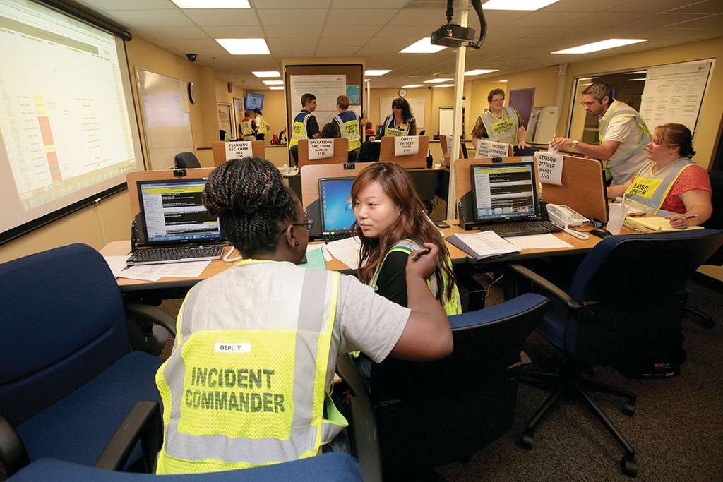 Noble EOC Commands Hospital Patient Surge
