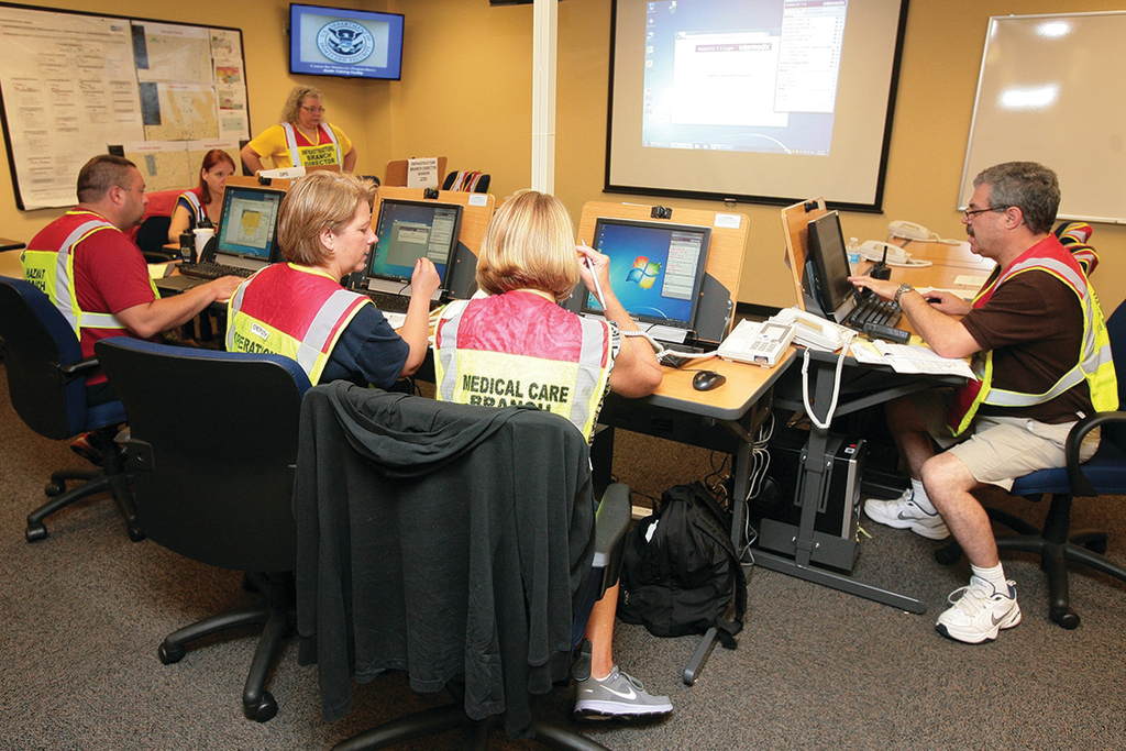 Noble EOC Commands Hospital Patient Surge