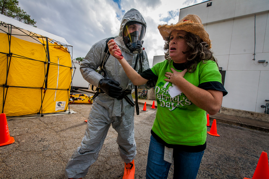 Role Players Offer Real-World Training Experience