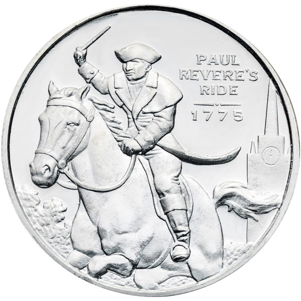 Paul Revere Coin | Half Ounce Silver Rounds | Money Metals
