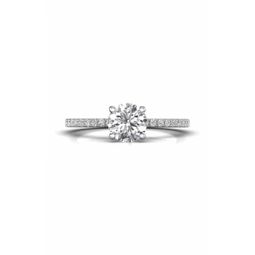 Martin Flyer Flyer Fit Engagement Ring DERM4XXSQ-F-6.5RD | Exclusively ...