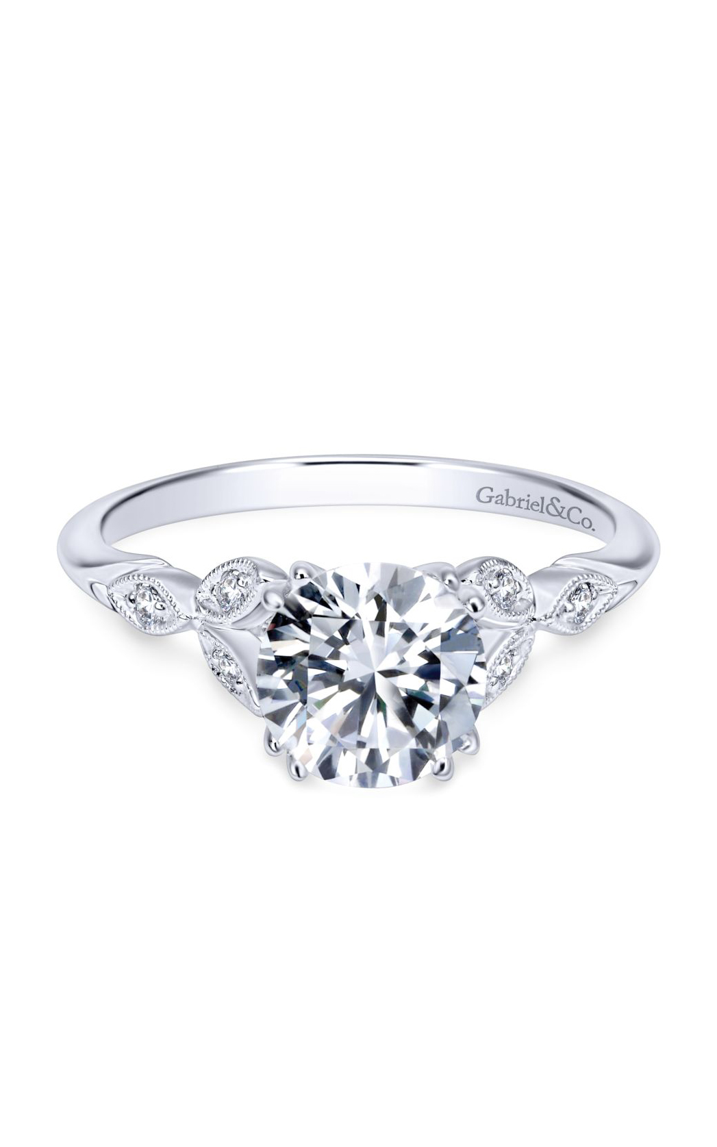 Gabriel & Co. Victorian Engagement Ring ER11721R4W44JJ