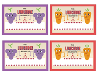 FREE lunchbox stickers for kiddos! - Kind Over Matter