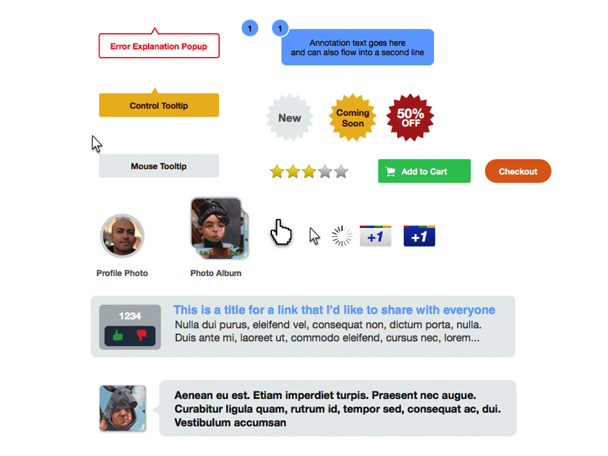 Flat UI Design Templates For Keynote and PowerPoint | Keynotopia Flat UI Design Templates For Keynote and PowerPoint | Keynotopia