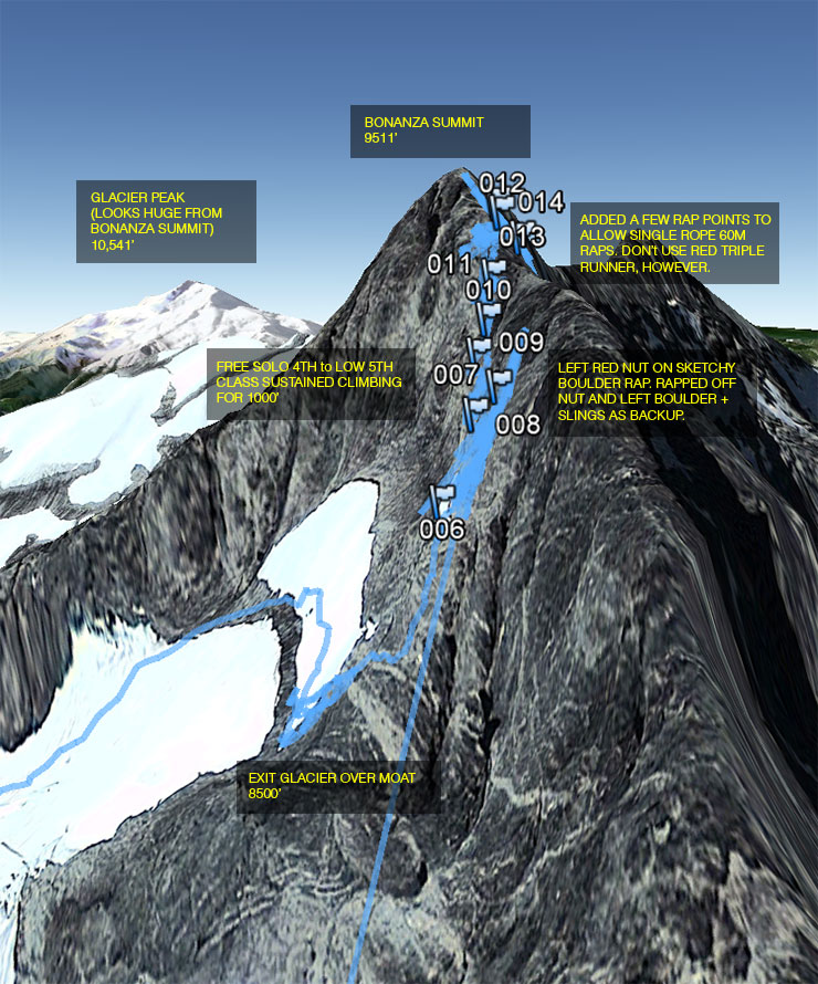 Bonanza Peak, East Face, North Cascades, WA | LIGHT AND DARKNESS