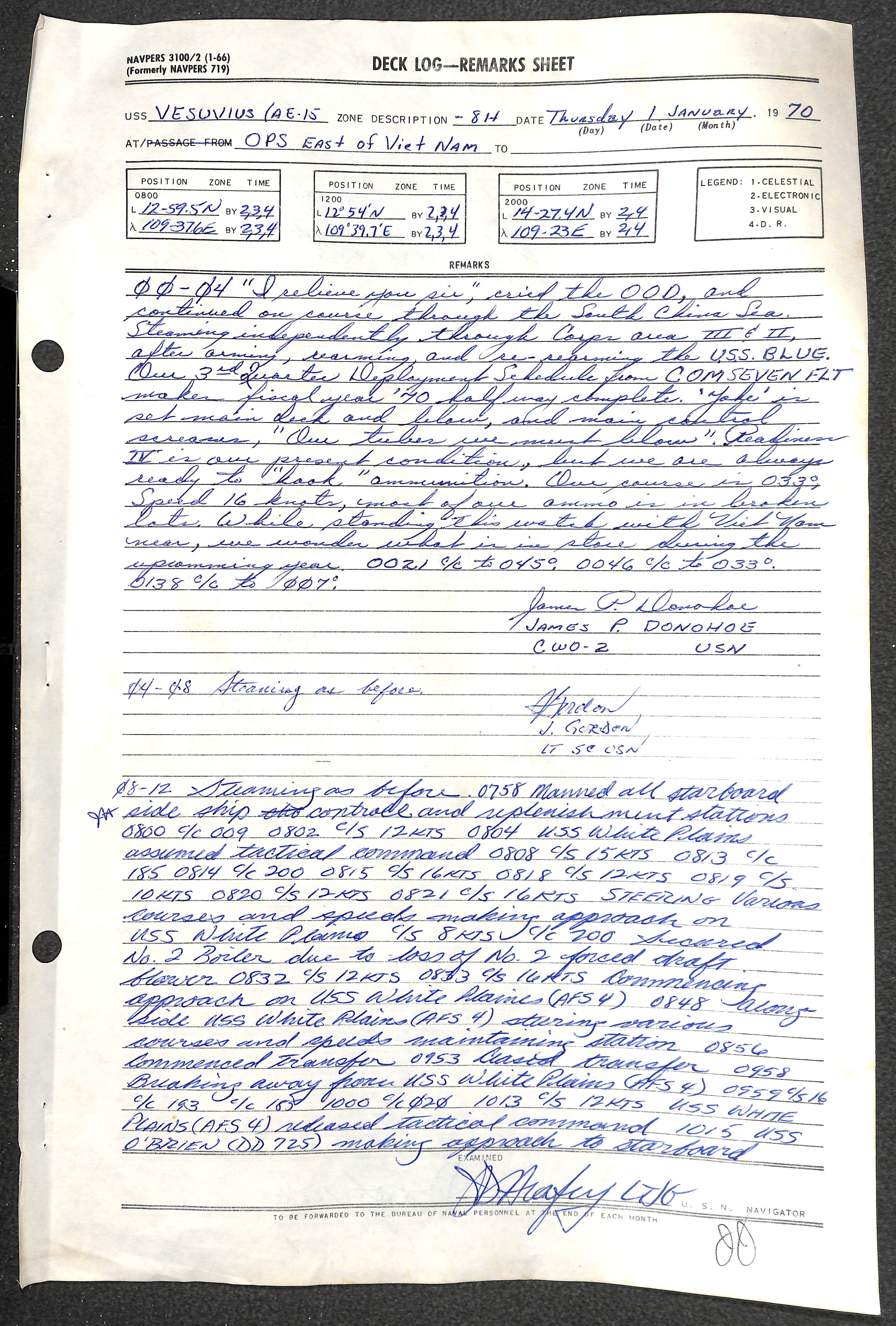 Was the USS Vesuvius AE15 within 12 nautical miles seaward of the ...