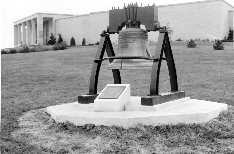 Liberty Bell on Library grounds | Harry S. Truman