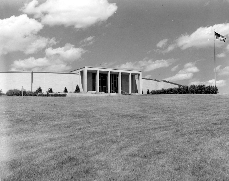 Front of Truman Library | Harry S. Truman