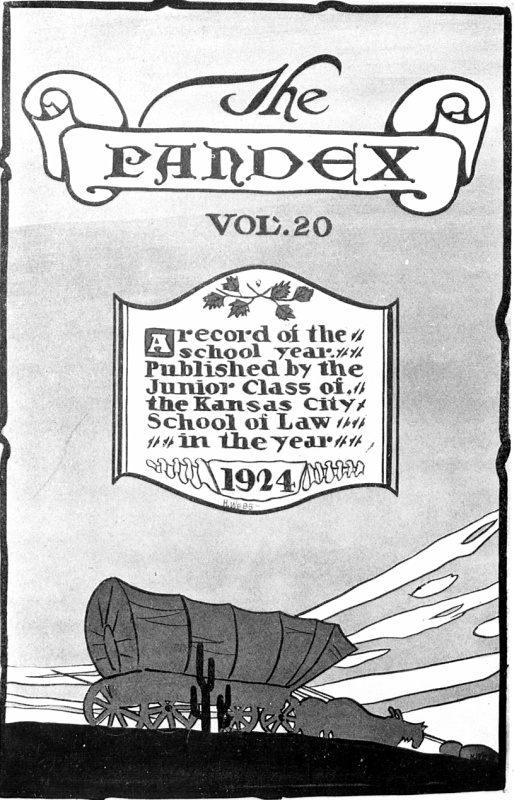 Fly leaf of "The Pandex." | Harry S. Truman