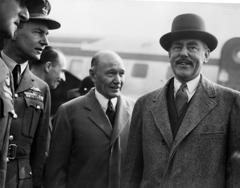 Dean Acheson in dapper dress with other unidentified persons | Harry S ...