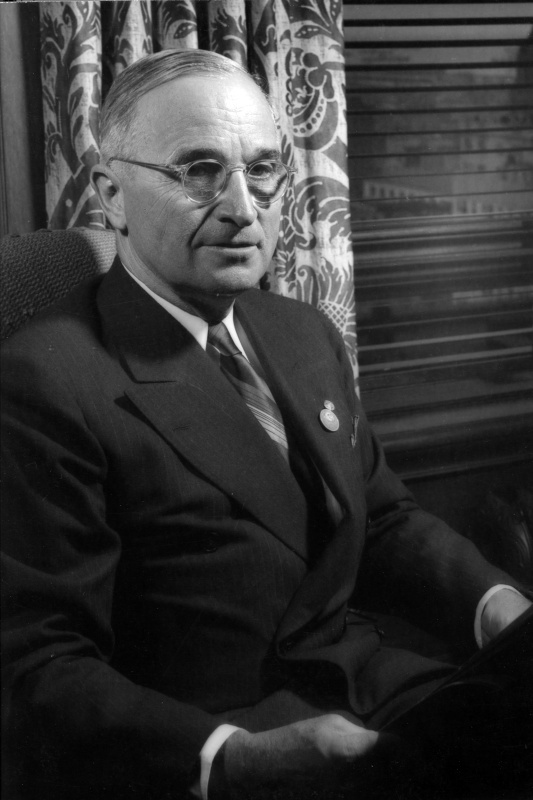 Head and Shoulders Portrait of President Harry S. Truman | Harry S. Truman
