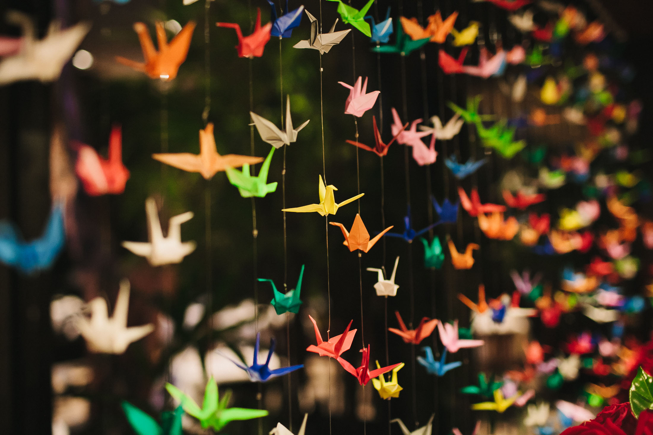 Origamis de tsurus e flores: lindos e fáceis! · NBE · Nosso Bem Estar