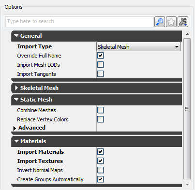 After importing in your FBX, models and textures you shouldsee in the ...