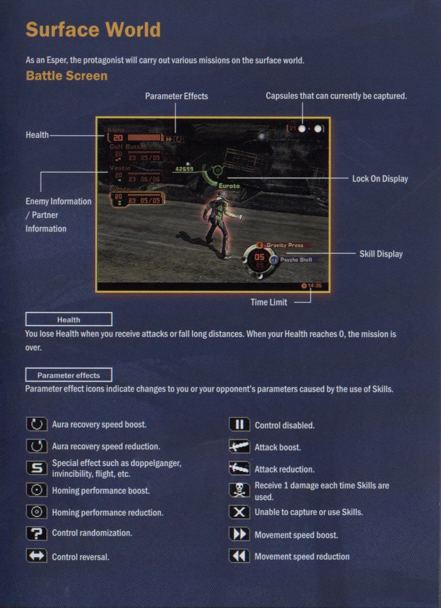 Here are some helpful Phantom Dust game manual scans for new players ...