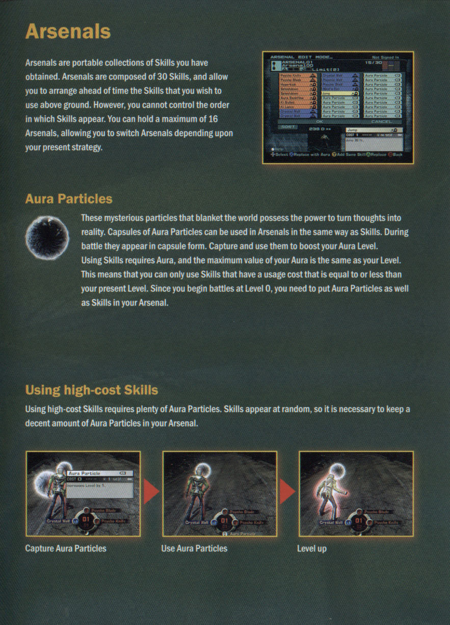 Here are some helpful Phantom Dust game manual scans for new players ...