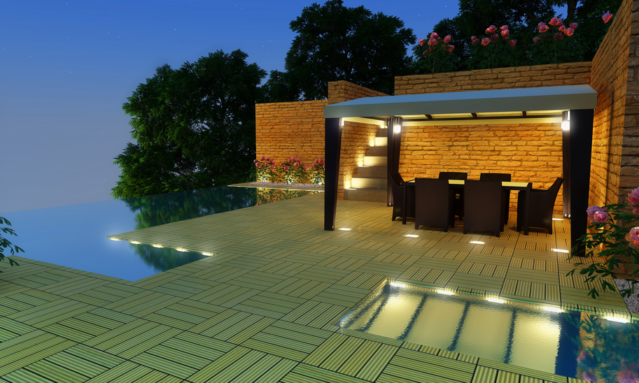 Modern Mansion Infinity Pool