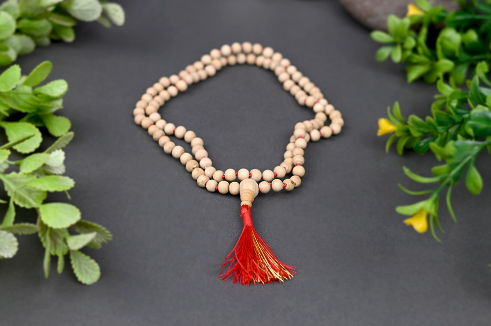 Get a Tulsi mala with original tulsi beads @INR 225 - Rudraksha ratna ...