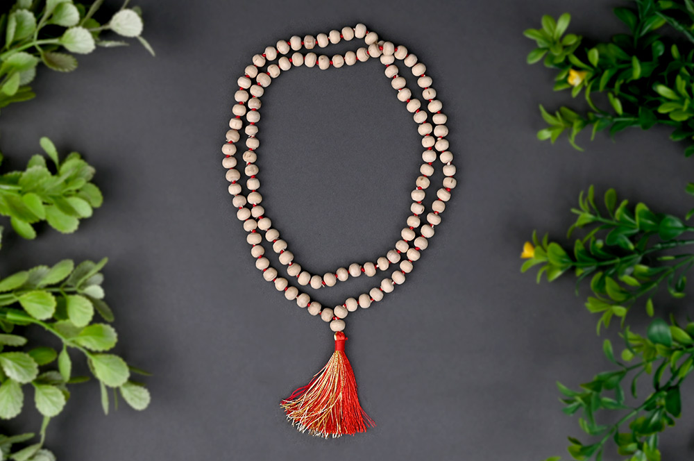 Get a Tulsi mala with original tulsi beads @INR 225 - Rudraksha ratna ...