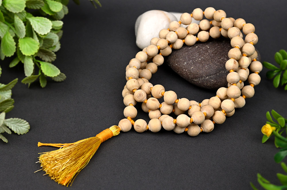Get a Tulsi mala with original tulsi beads @INR 225 - Rudraksha ratna ...