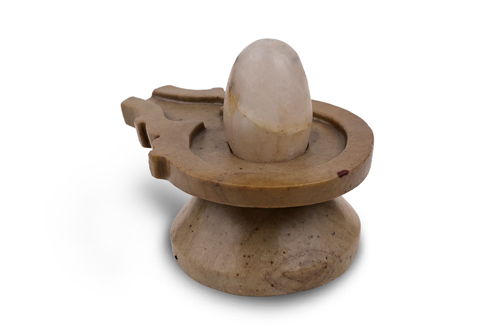 Banalingam With Narmada Stone Yoni Jaldhari - Rudra Centre