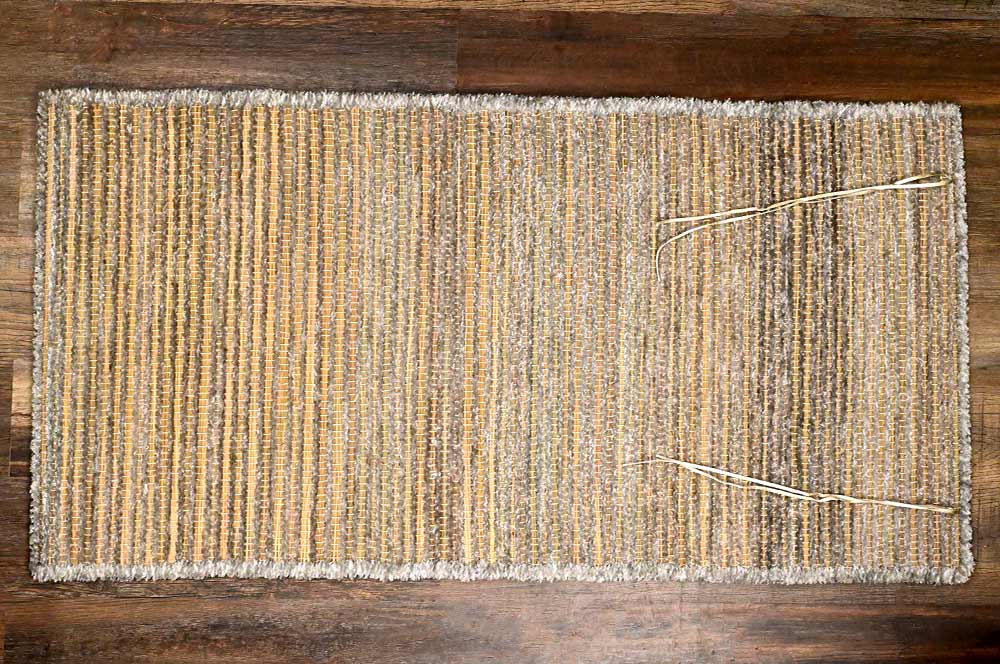 Shop Online Kusha Grass Mat with multicolored Woolen Fibre @ Cheap ...