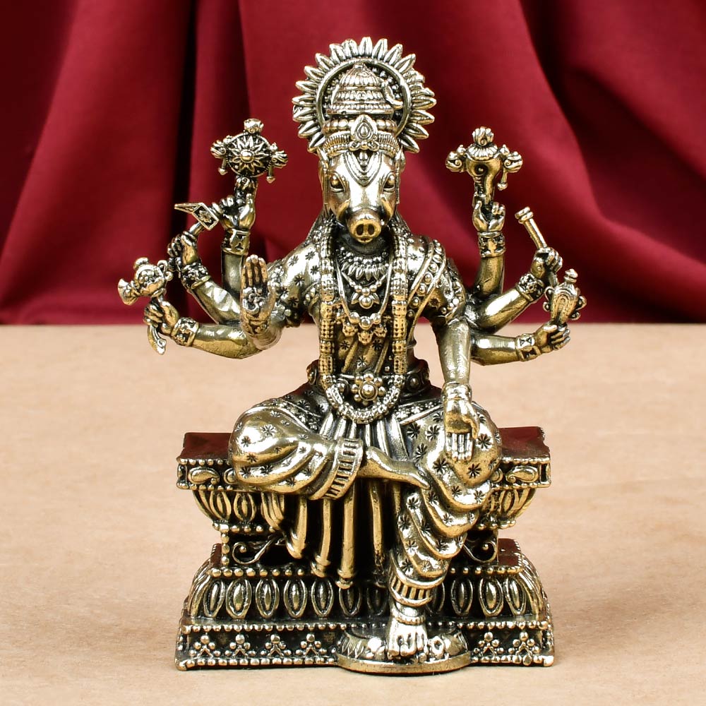 Goddess Varahi Amman Ashtadhatu Idol